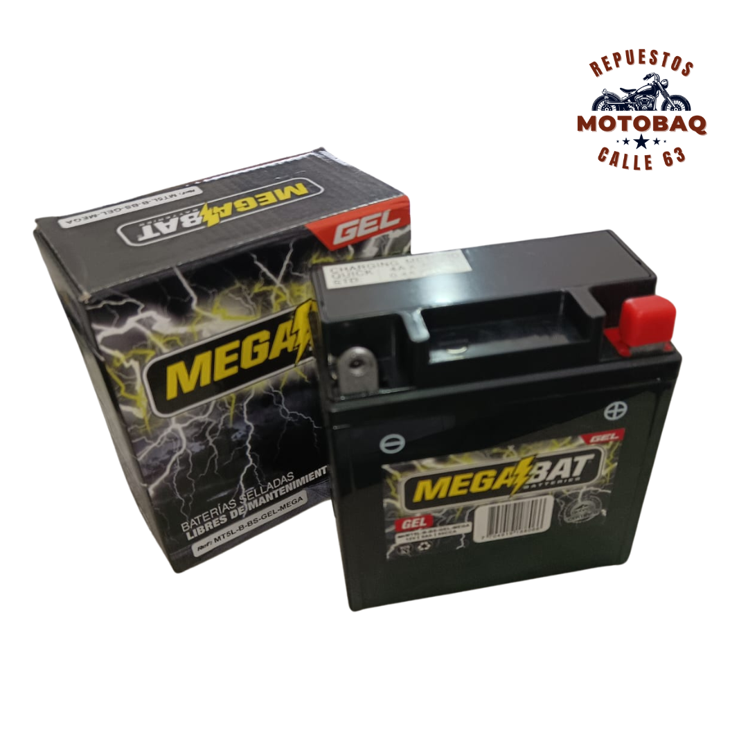 BATERIA MEGABAT GEL MT5LB BS 12V 5AH - Negos