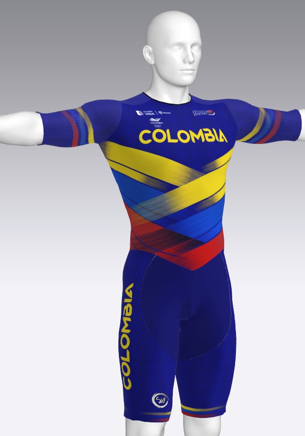 LICRA PRO REF SELECCIÓN COLOMBIA AZUL - Negos