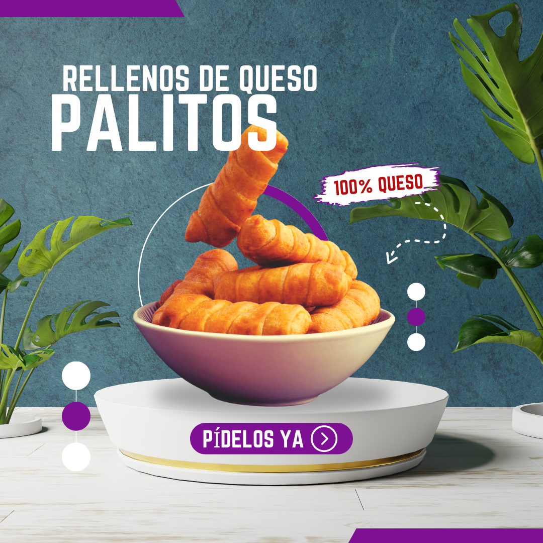 Palitos de queso hojaldrados - Negos