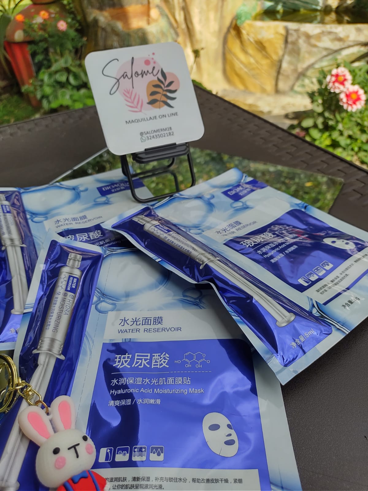 Velo facial con crema hidratante - Negos